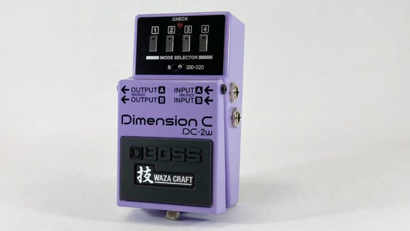【レビュー】BOSS DC-2W Dimension C｜音に立体感をプラス｜GAINMAG